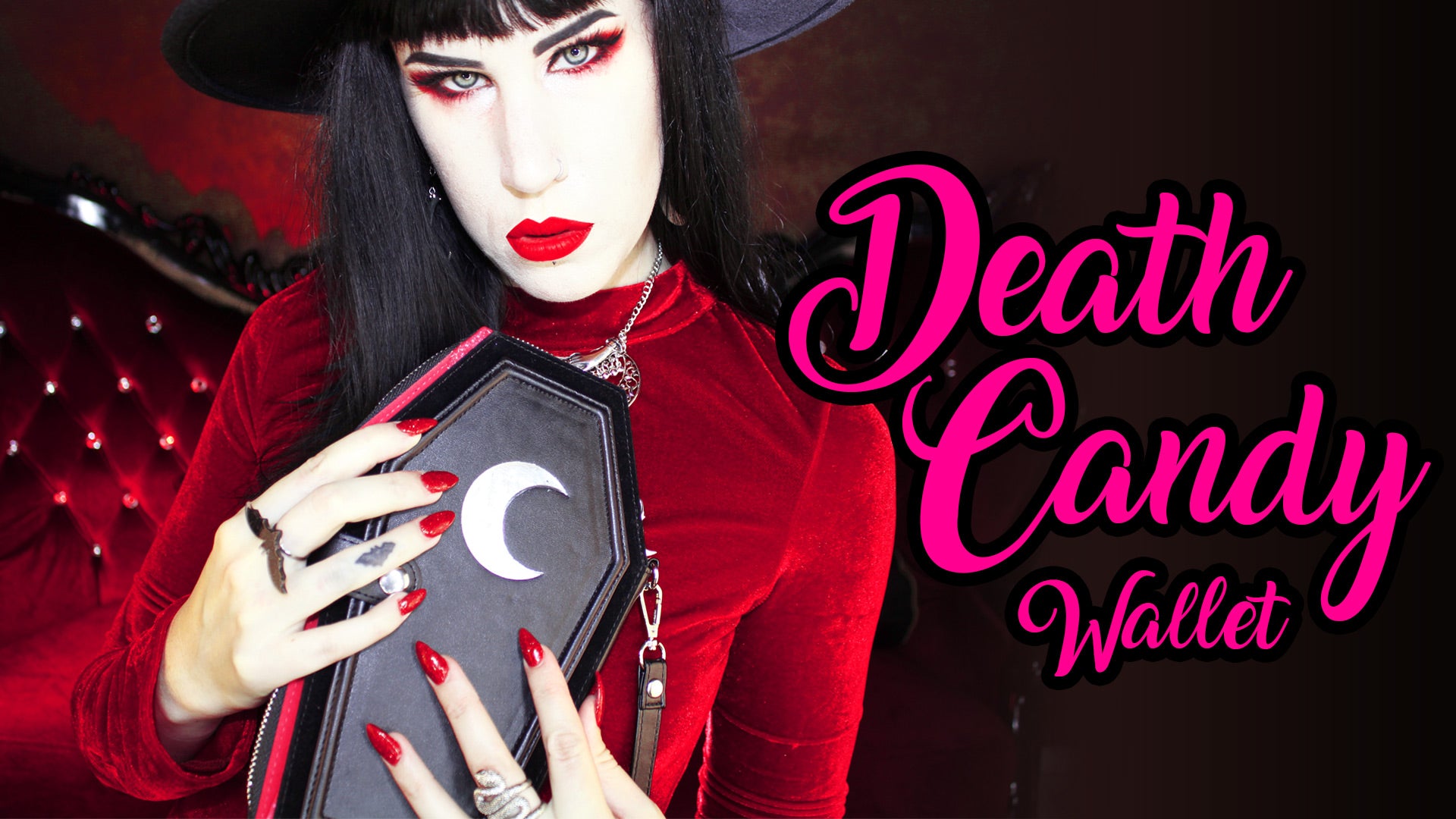 The Launch Of My Death Candy Coffin Wallet! – Avelina De Moray