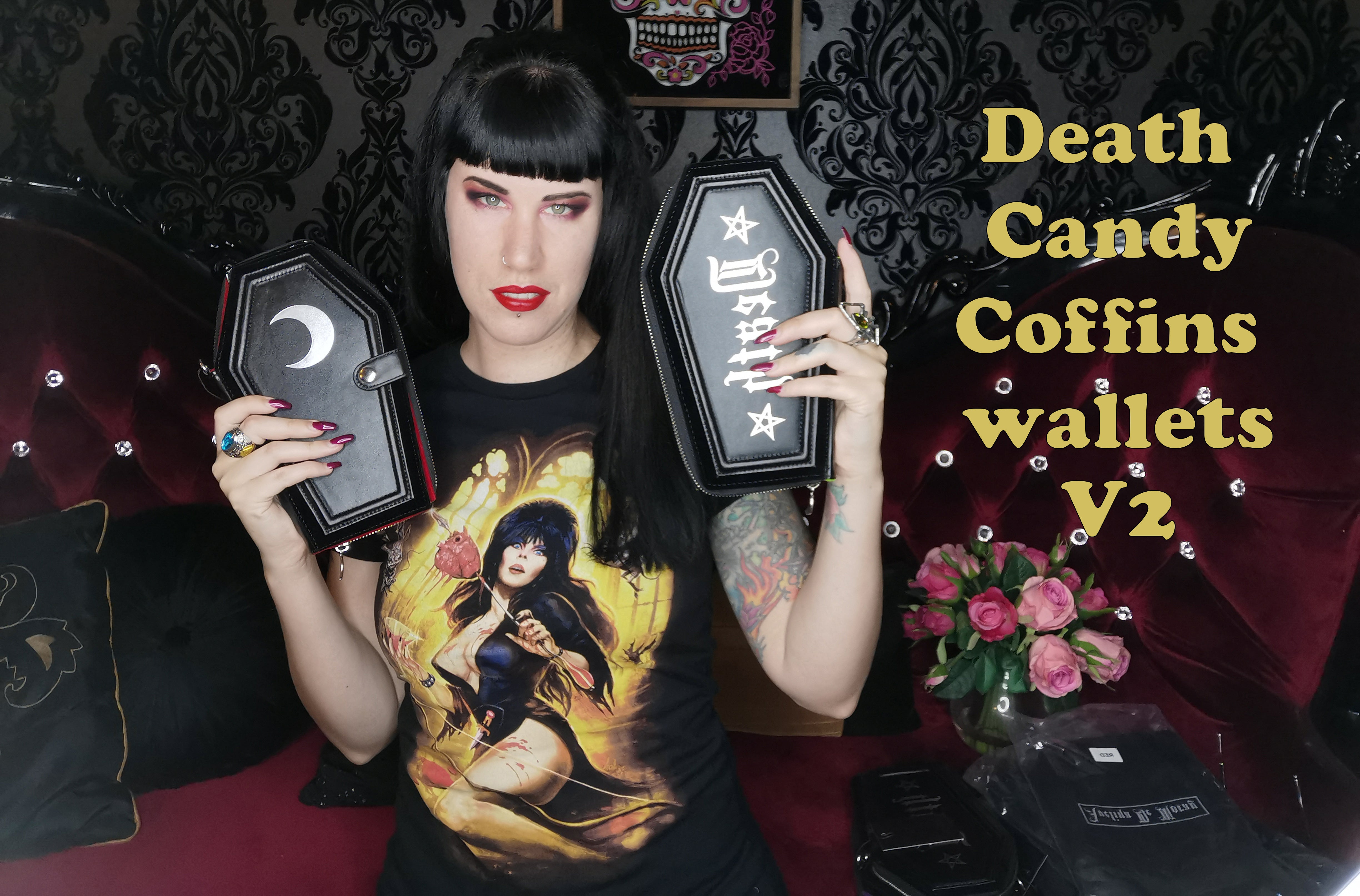 The launch of my Deathcandy V2.0 coffin wallet – Avelina De Moray
