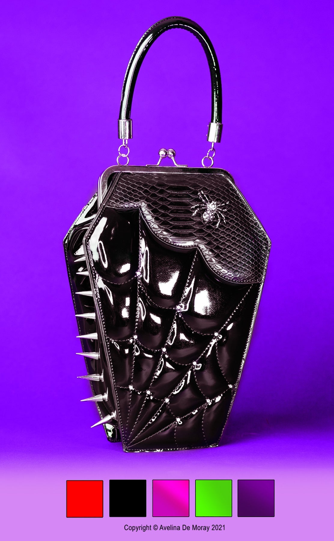 *Blemished* Dani Divine Coffin Purse – Avelina De Moray